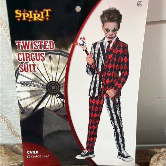 Spirit | Costumes | Spirit Twisted Circus Suit For Kids Xl | Poshmark